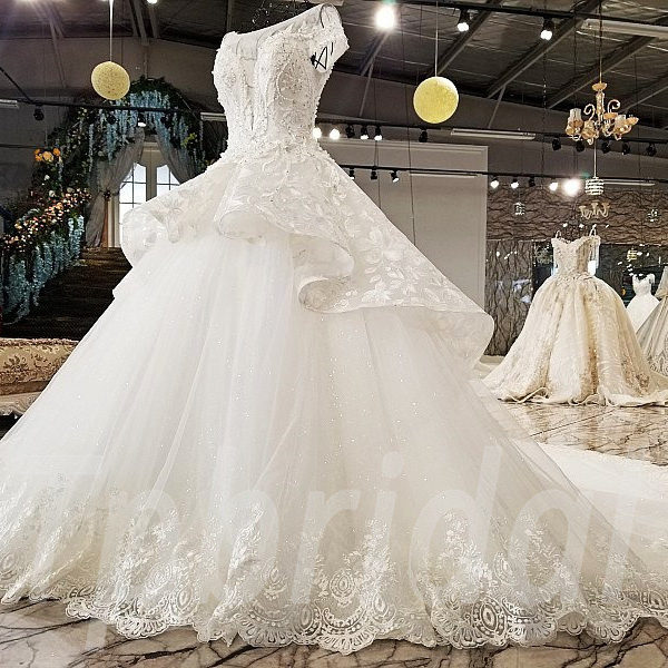 Wholesale Wedding Dress A Line White Bridal Gown For Sale • tpbridal